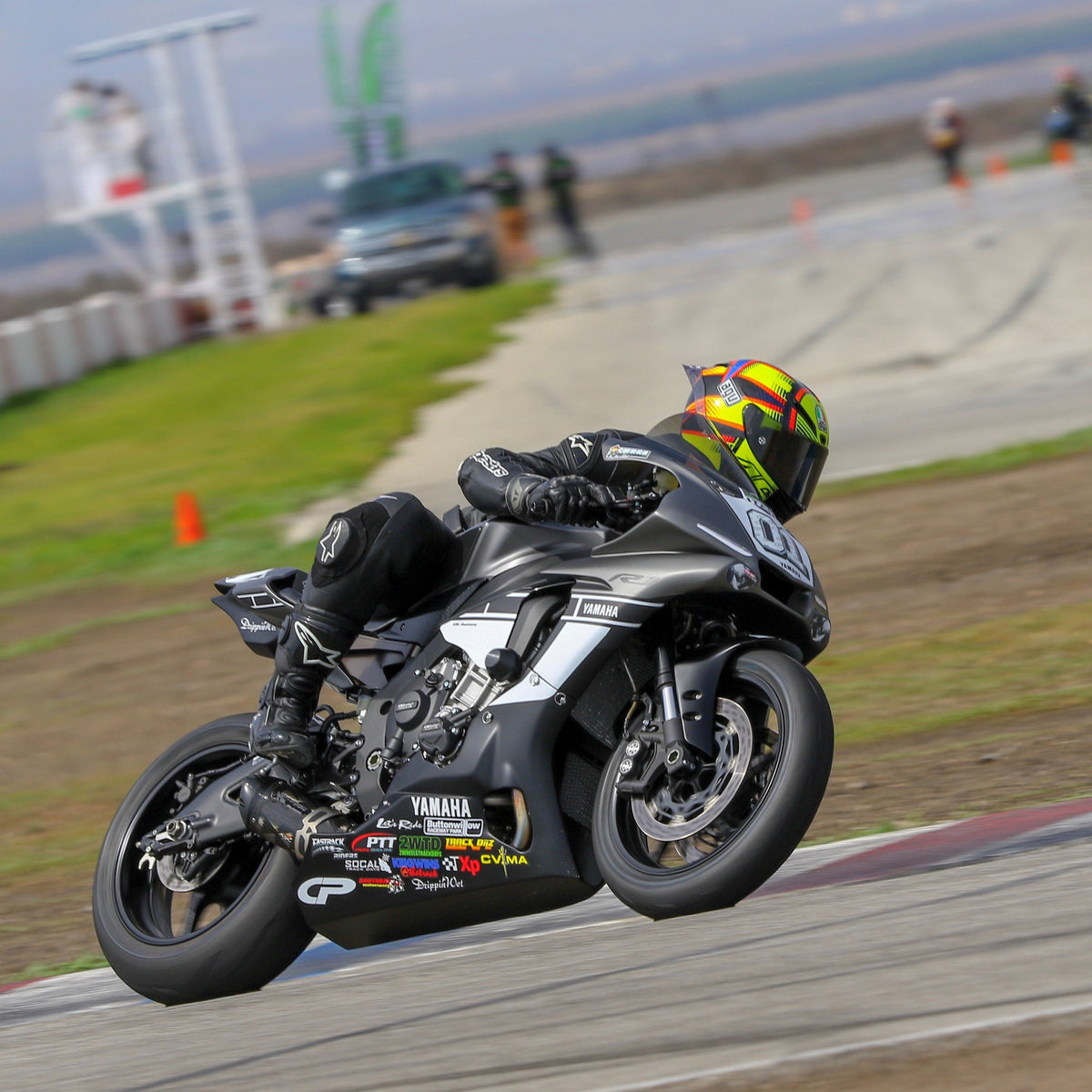 TrackArmour Track Day Paint Protection, Vinyl Number Decals, Headsocks