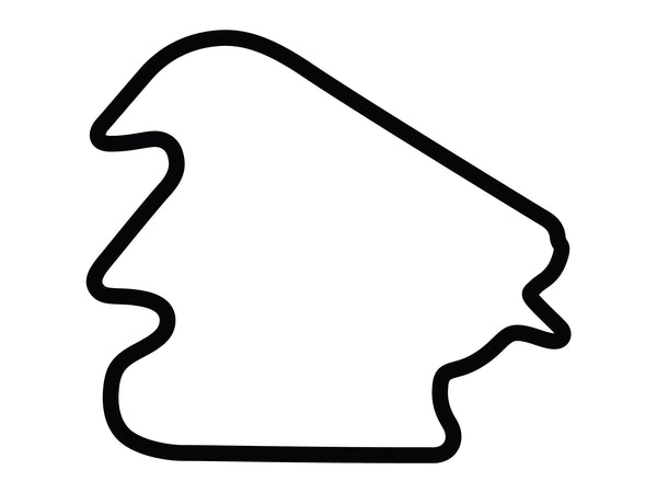 TrackArmour – Pocono Int'l Raceway North South Option 4 Course Decal
