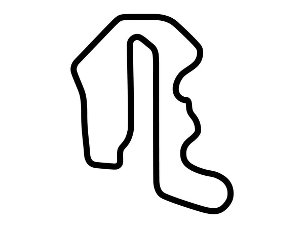 TrackArmour – Thunderhill Raceway Park 3 Mile Course Decal